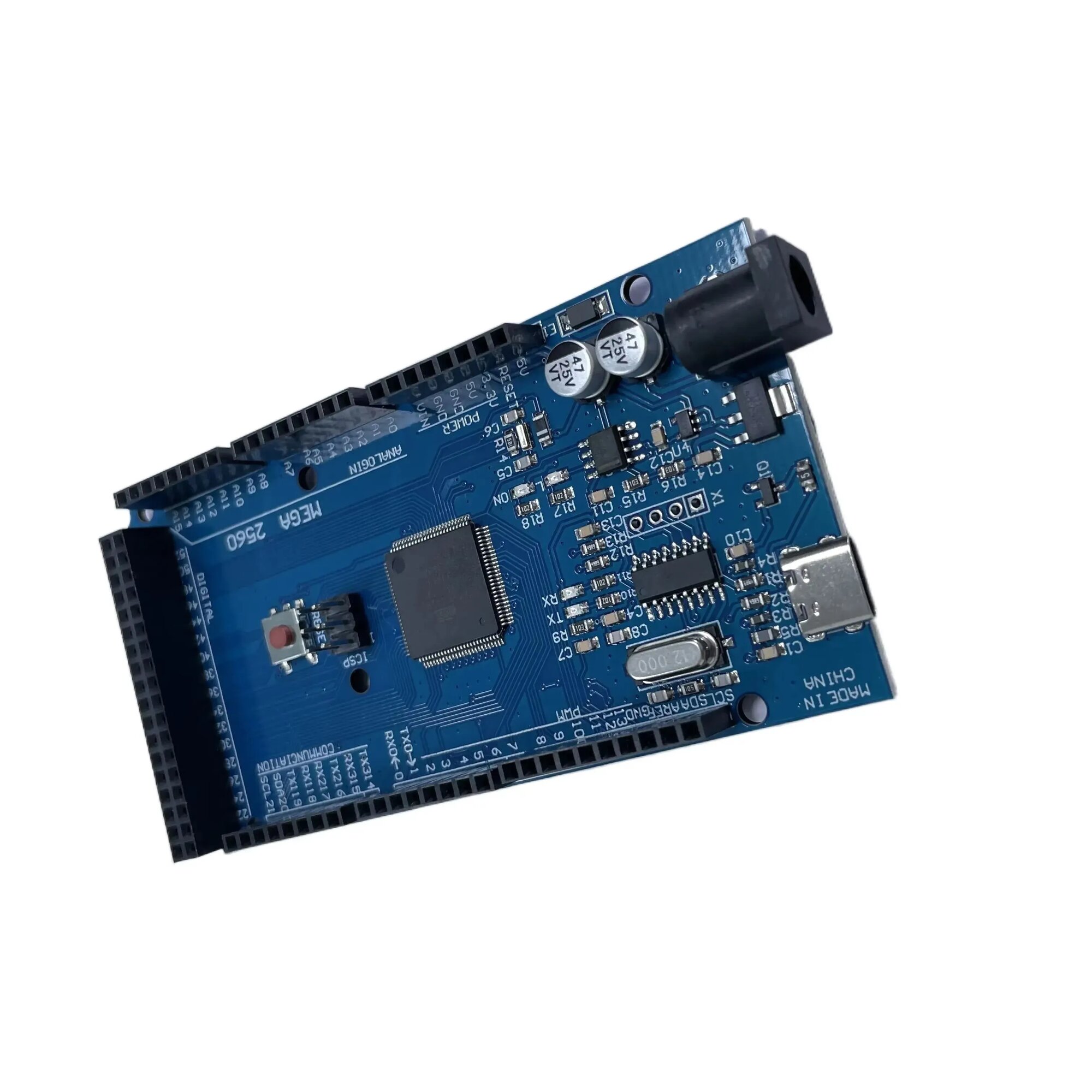 Arduino MEGA 2560 Синий с USB кабелем — фото 1