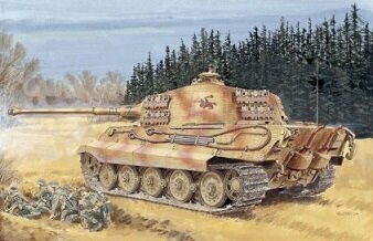 7246 Dragon Sd. Kfz.182 KingTiger (Henschel) 1/72