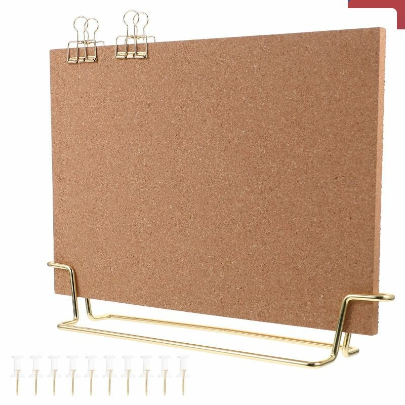 Доска объявлений пробковая офисная заметка фото настенный дисплей кронштейн доски настольные объявления знак 30, 50 х22,00 х 1,50 см