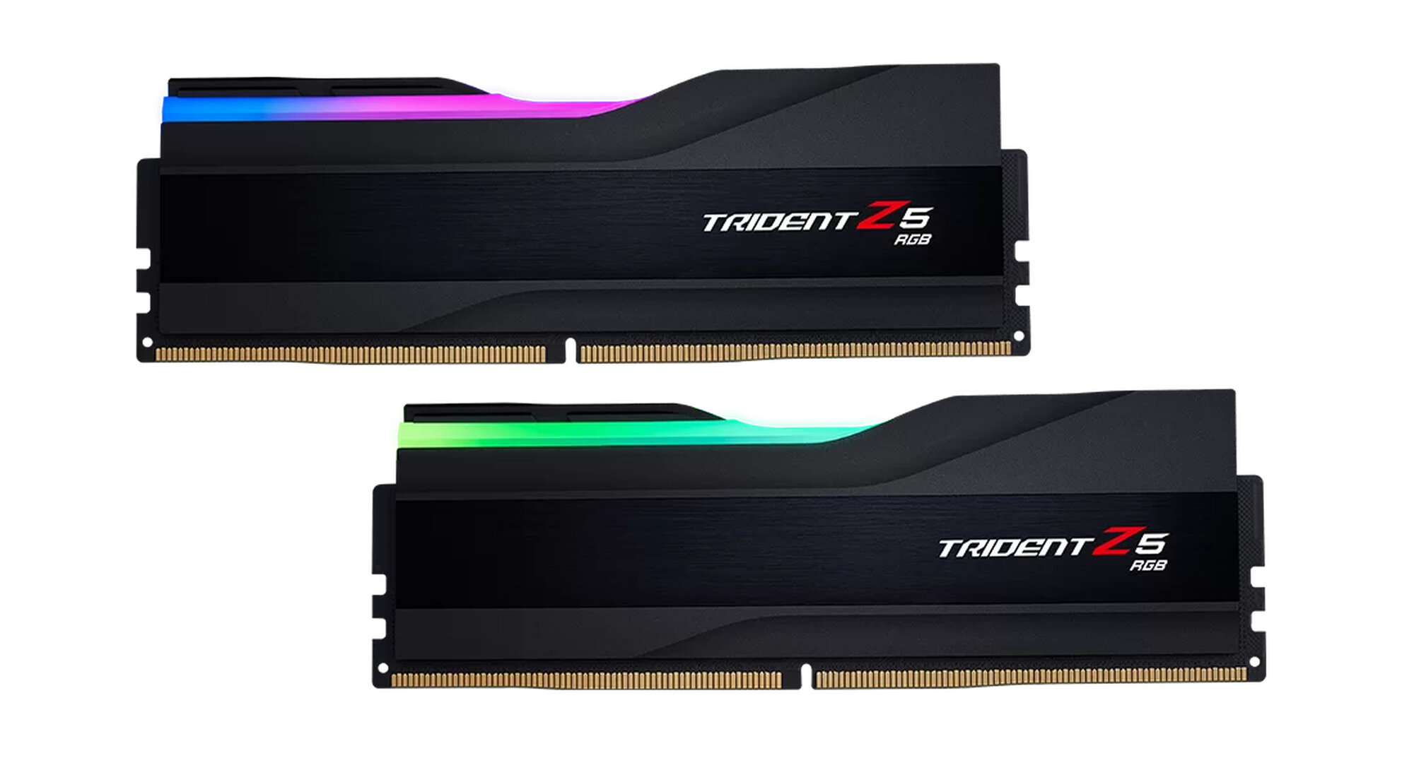 Модуль памяти DIMM DDR5 32Gb, 6000Mhz, 2x16Gb, G.Skill Trident Z5 RGB Black (F5-6000J3238F16GX2-TZ5RK)