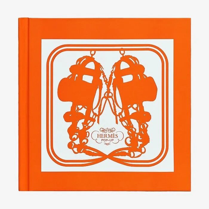 Hermès Pop-Up Book - Английское издание, твердый переплет, 1 страница, для взрослых и детей