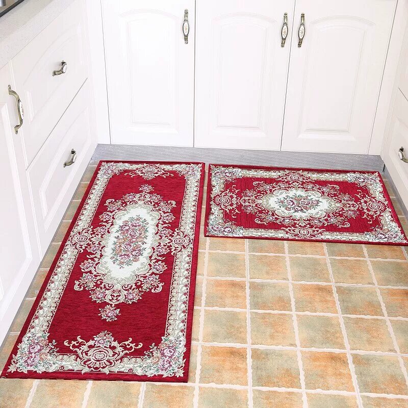 Oster 60x90 см ванная коврик - бордовый водопоглощающий нескользящий коврик