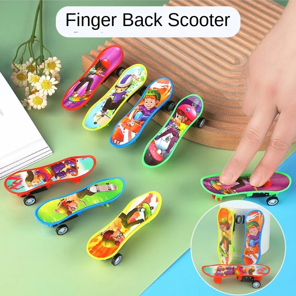 Мультяшные пластиковые самокаты, цвет 24PCs
