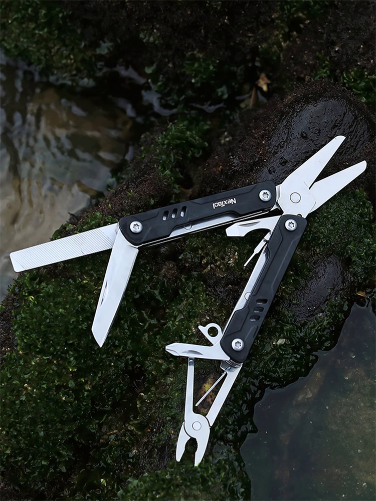 NeXTool Мультитул EDC многофункциональный NexTool Mini Sailor (Scissors Version) NE20237 черный — фото 1