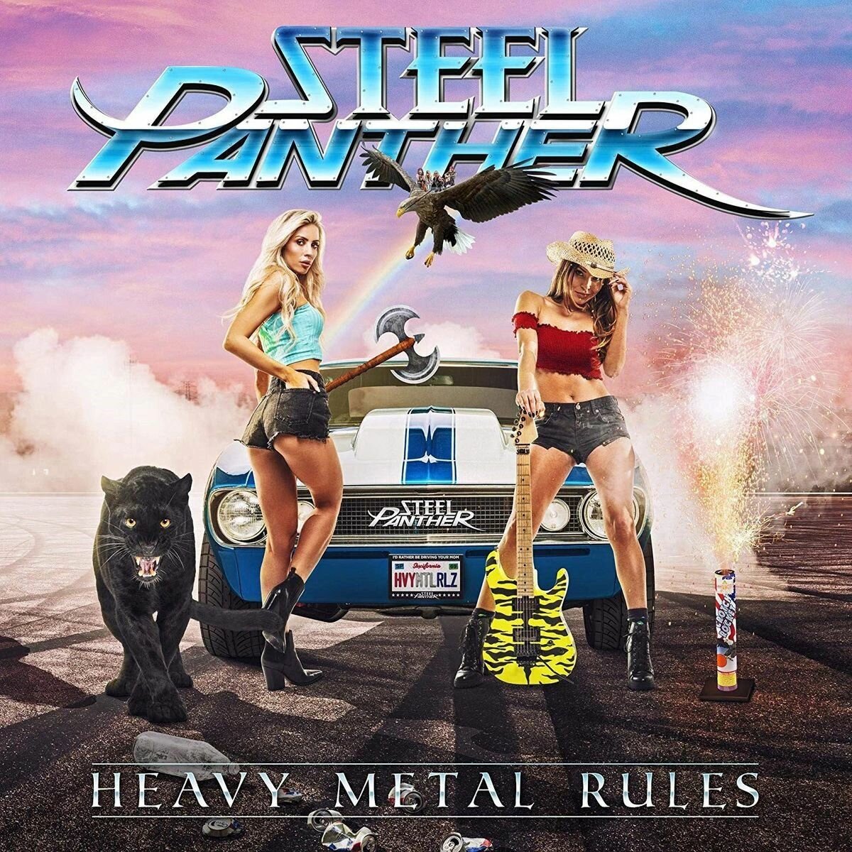 Steel Panther - Heavy Metal Rules (CD) Steel Panther, 2019, Digisleeve, Музыкальный диск