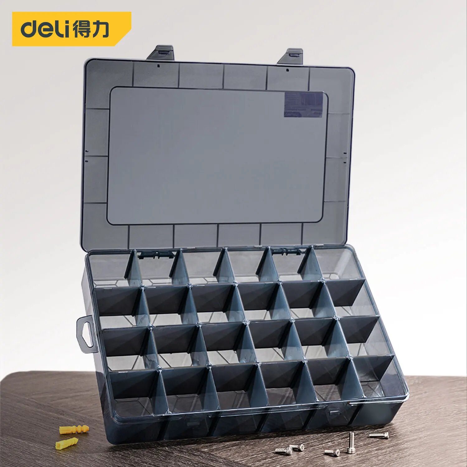 DELI Пластиковый органайзер для инструментов DL432301