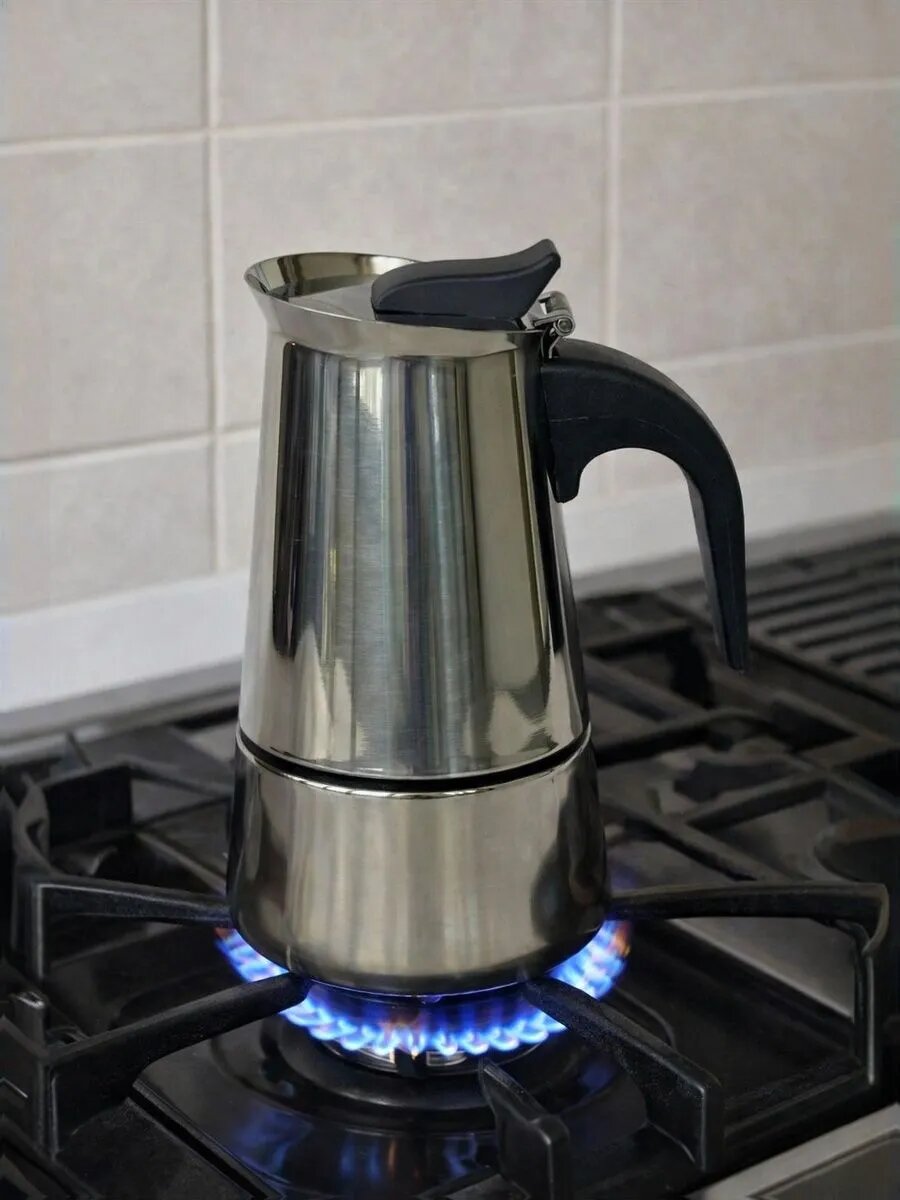 Кофеварка Espresso Maker "Гейзер Гурман", гейзерная, для газовых и электрических плит, 200мл