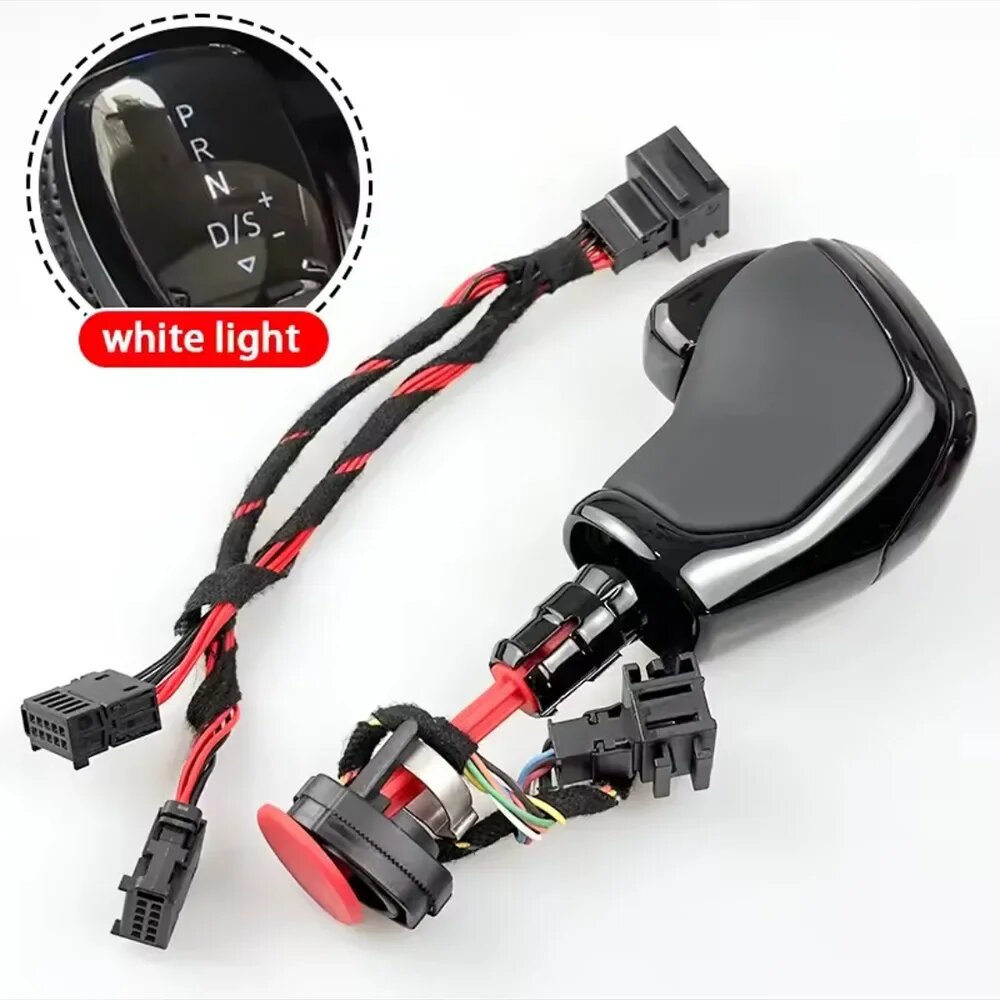 Светодиодная ручка переключения передач, автоматическая коробка передач, электронная ручка переключения передач с подсветкой для VW Golf MK7 Passat B8 Tiguan Mk2