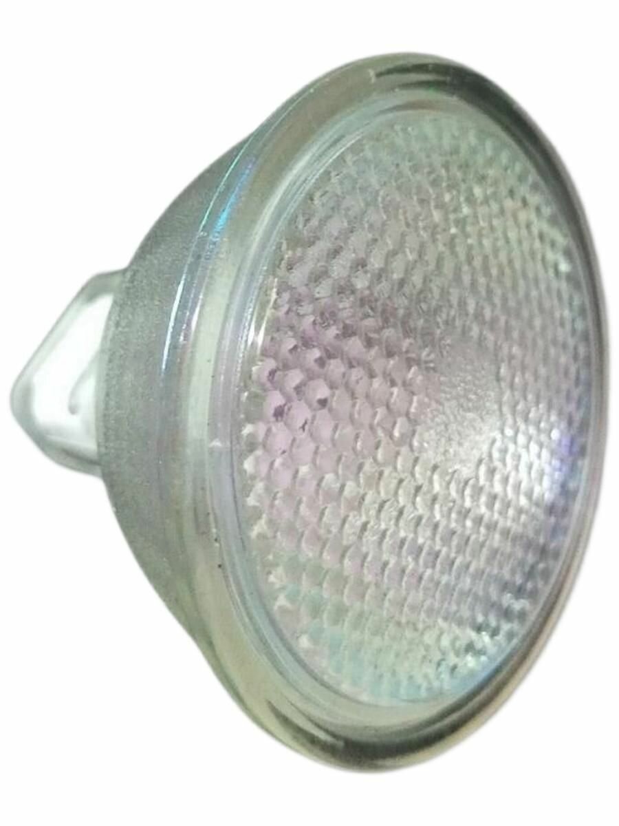 Лампа галогенная MR16 12v 50w в форме рефлектора с сотовым защитным стеклом 10 штук