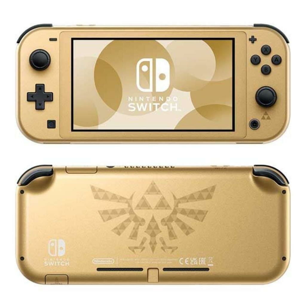 Игровая приставка Nintendo Switch Lite, 32 Гб, Hyrule Edition, золотой