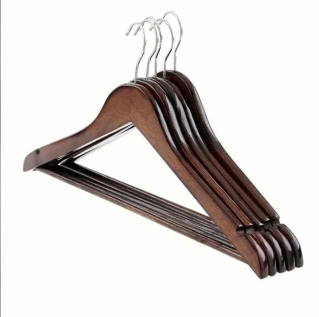 Вешалки "Плечики Кора Дуба" деревянные в наборе 5 шт