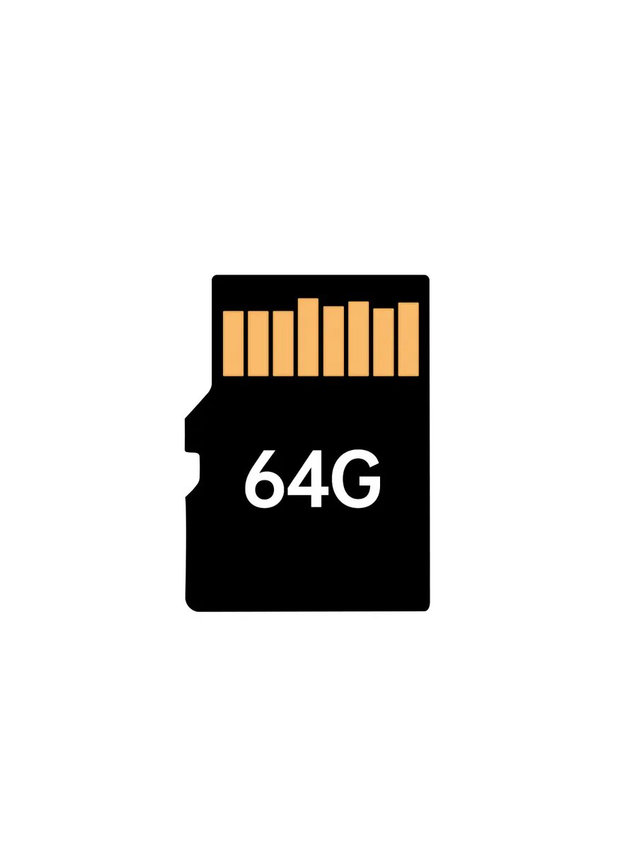 MicroSD 64ГБ для камер наблюдения, высоконадежная