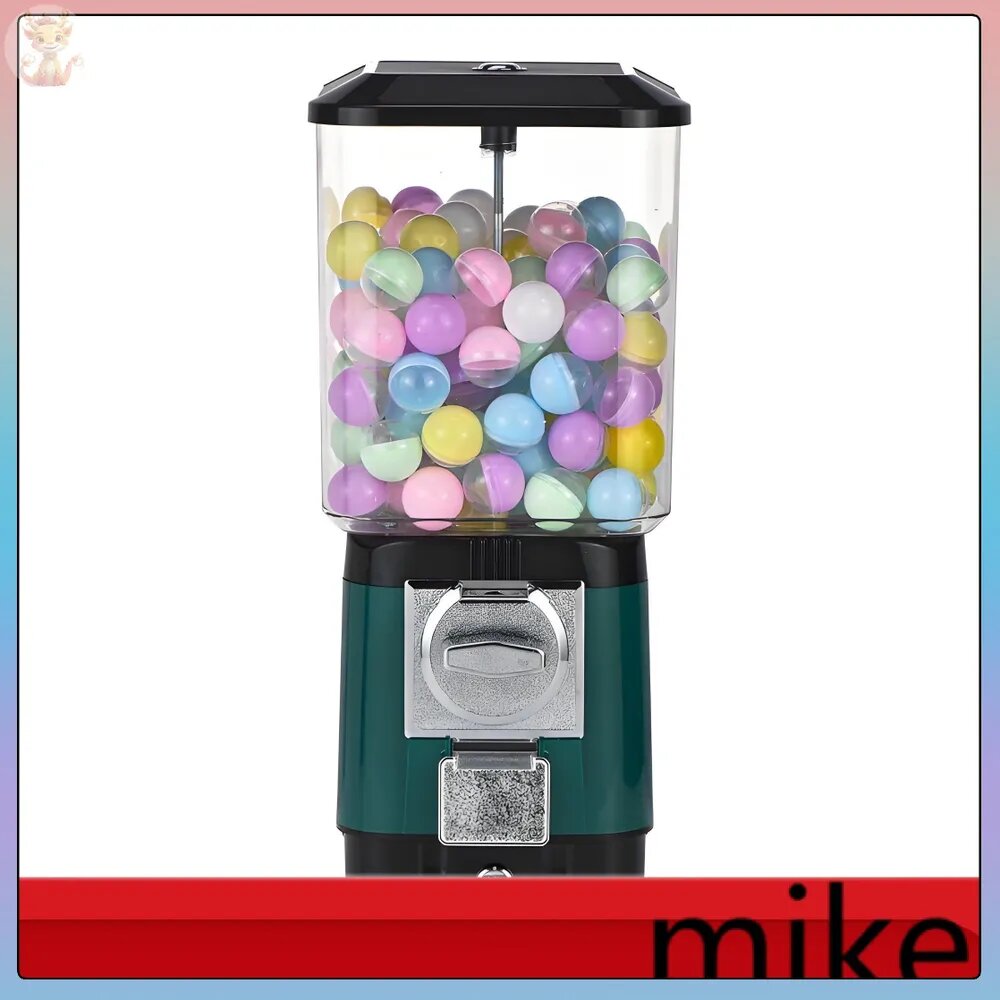 Вендинговый автомат для жвачек, попрыгунчиков, игрушек в капсулах и конфет/Опционально с монетным приводом/Механический торговый вендинговый аппарат KIDS'TOP