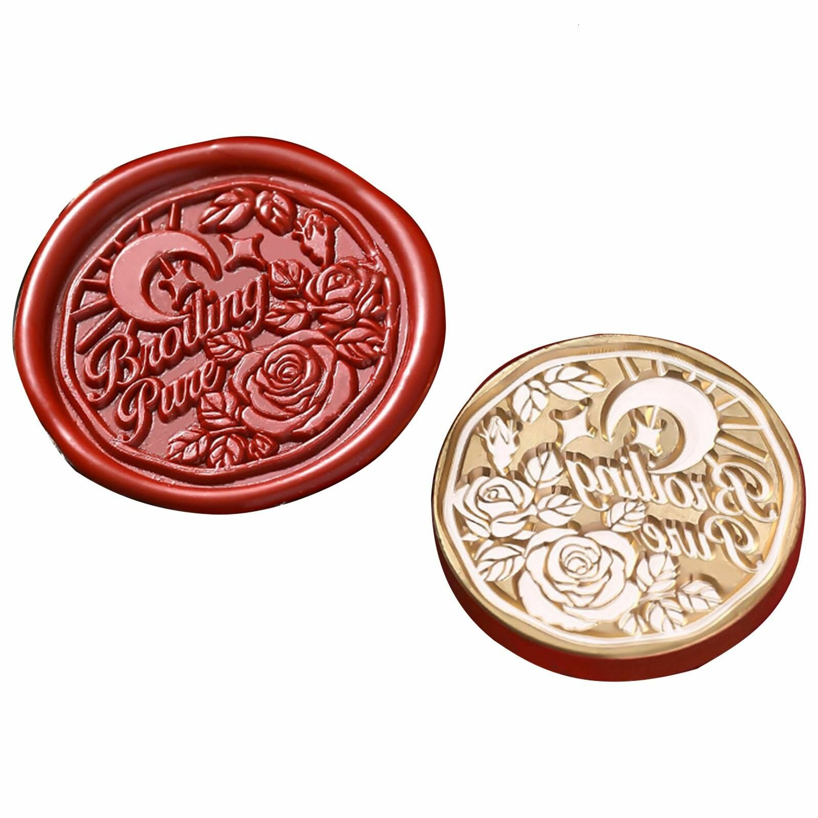 Штемпель для восковой печати День святого Валентина , - Взошел Лунный Свет