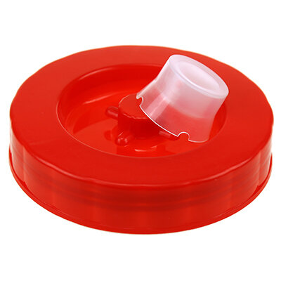 Крышка для консервирования КНР пластмассовая винтовая твист-офф с гидрозатвором, диаметр 16,5 см, высота 3,4 см