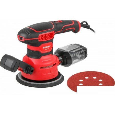 Эксцентриковая шлифмашина Wortex RS 1250-1 E 2319096, 450 Вт, 150 мм, 6000-12000 об/мин