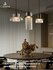 Люстра подвесная Cassina Lighting со стеклянным плафоном и металлическим каркасо...