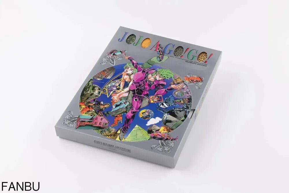 Печатная книга JOJO A-GO! GO! Illustrations Artbook by Hirohiko Araki — фото 1
