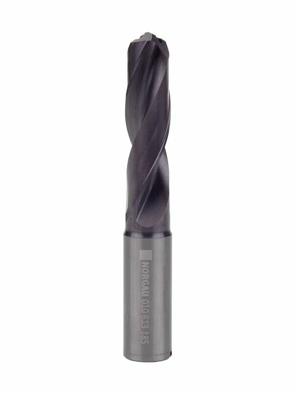 Сверло спиральное NORGAU Industrial по металлу 18.5 мм, 3xD, VHM/TIALN