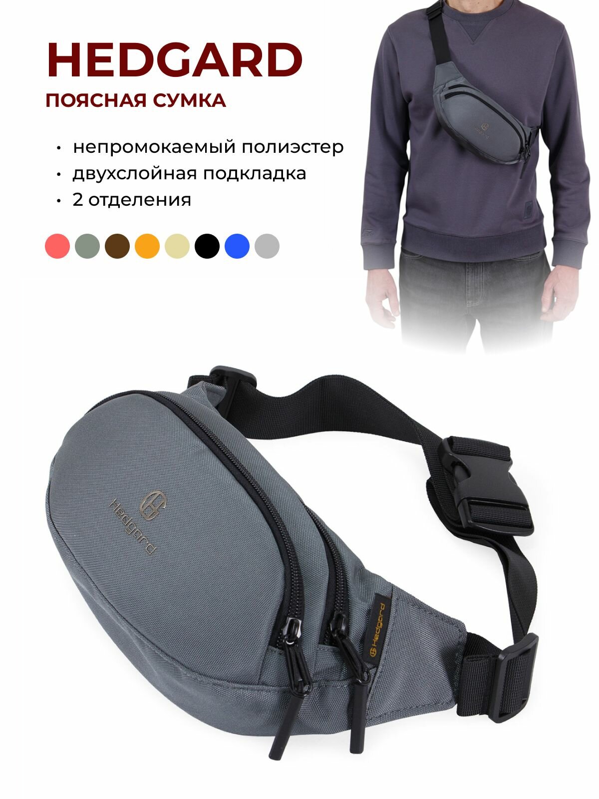 Сумка поясная