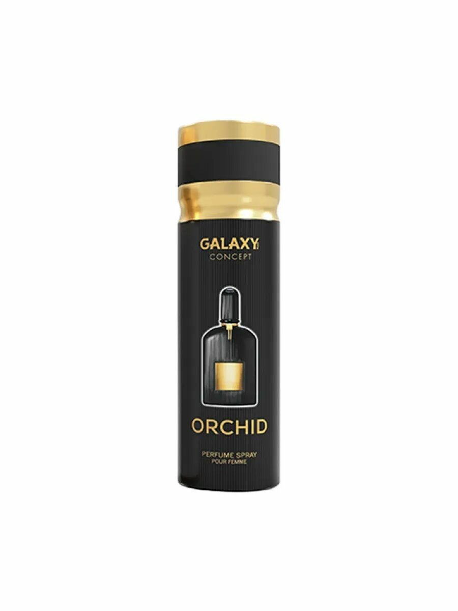 Дезодорант GALAXY Orchid 200ml (аромат TF Black Orchidea) для женщин