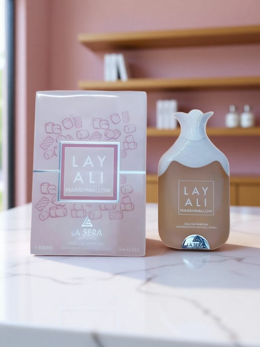 Парфюмерная вода MARSHMALLOW LA SERA "Layali", женские, восточные, фруктовые, 100 мл