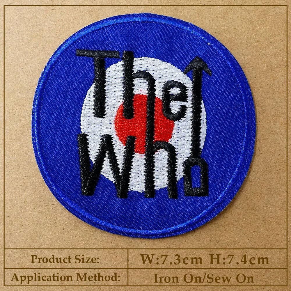 Нашивка The Who, 7.3x7.4 см, Цвет: 13