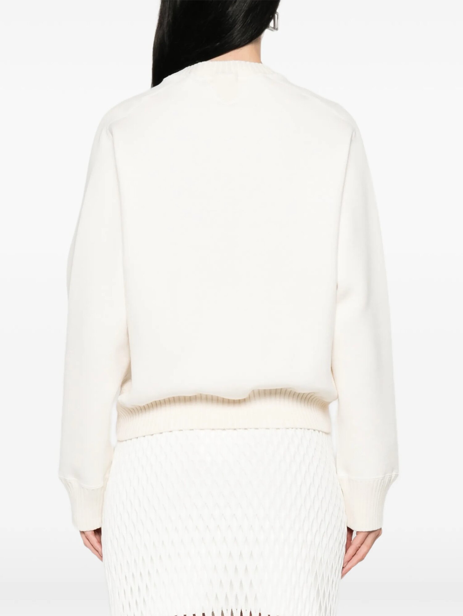 Свитер Sacai Crew-neck sweater, размер 44, , разноцветный — фото 1