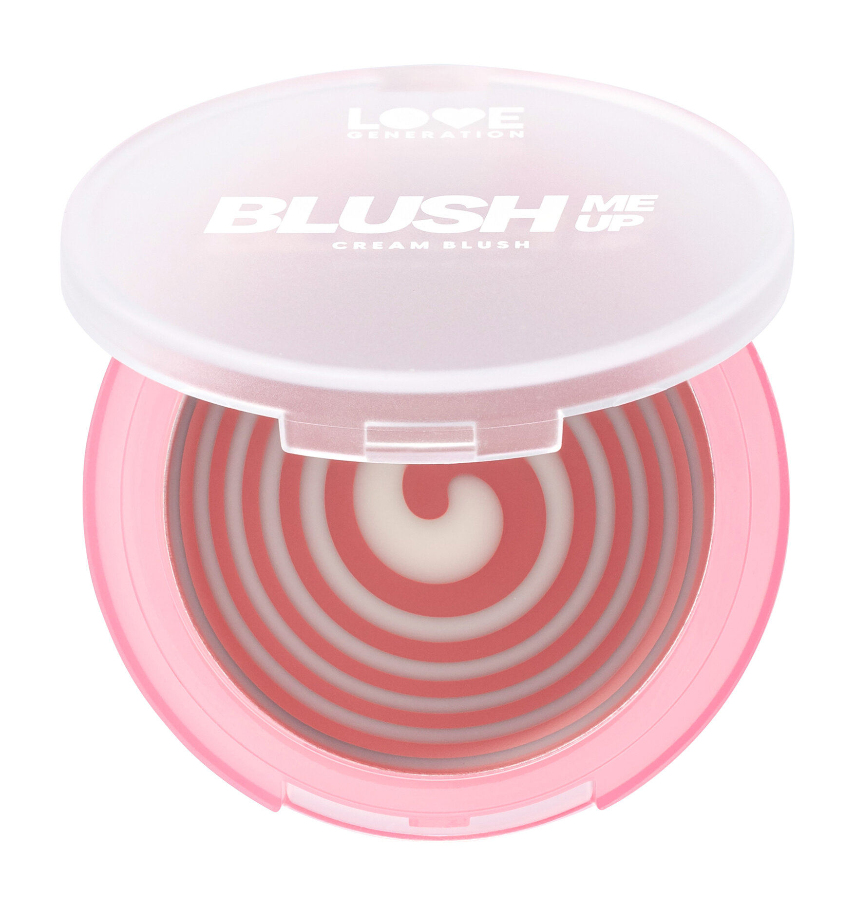 LOVE GENERATION Румяна для лица Blush Me Up кремовые, 2,7 г, 02 Нежно-розовый