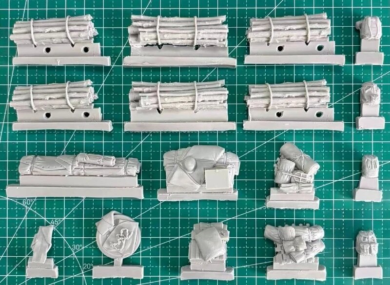 Набор аксессуаров для модели танка «Тигр» JIJIE 1/35 из резины
