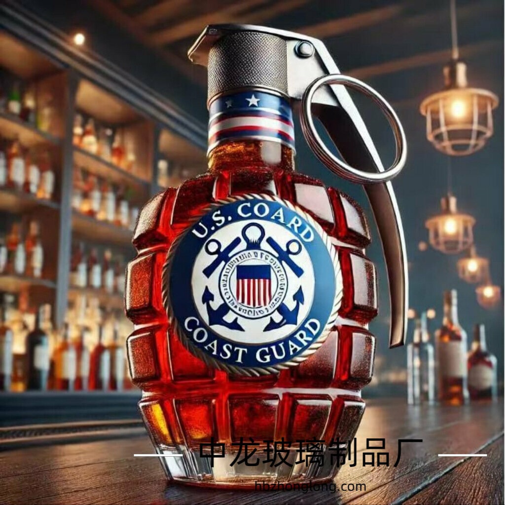 Whiskey bottle, Прозрачная бутылка для вина, Различные формы, 350 мл