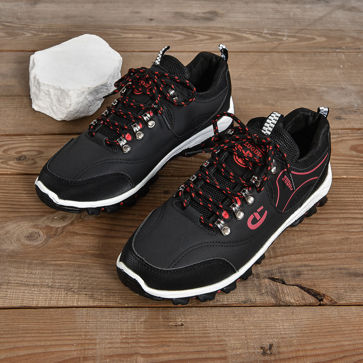 Мужские походные ботинки больших размеров, весна/осень 2025 г, нескользящие, для активного отдыха на природе, размеры 38-50