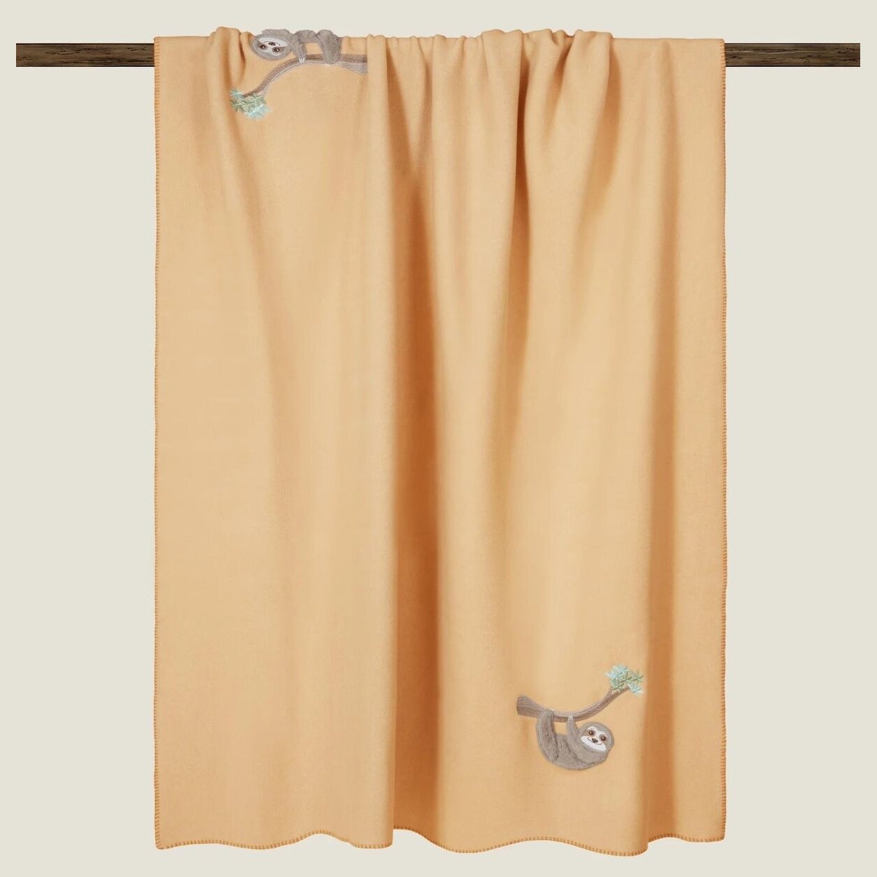 Плед Frati Home The Sloth Plaid crema FH/465474