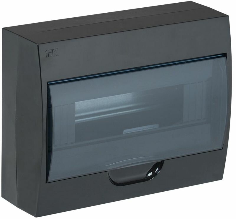 Корпус навесной ЩРН-П-12 Krepta 3 IP41 пластик. черн. IEK MKP12-N-12-41-K02