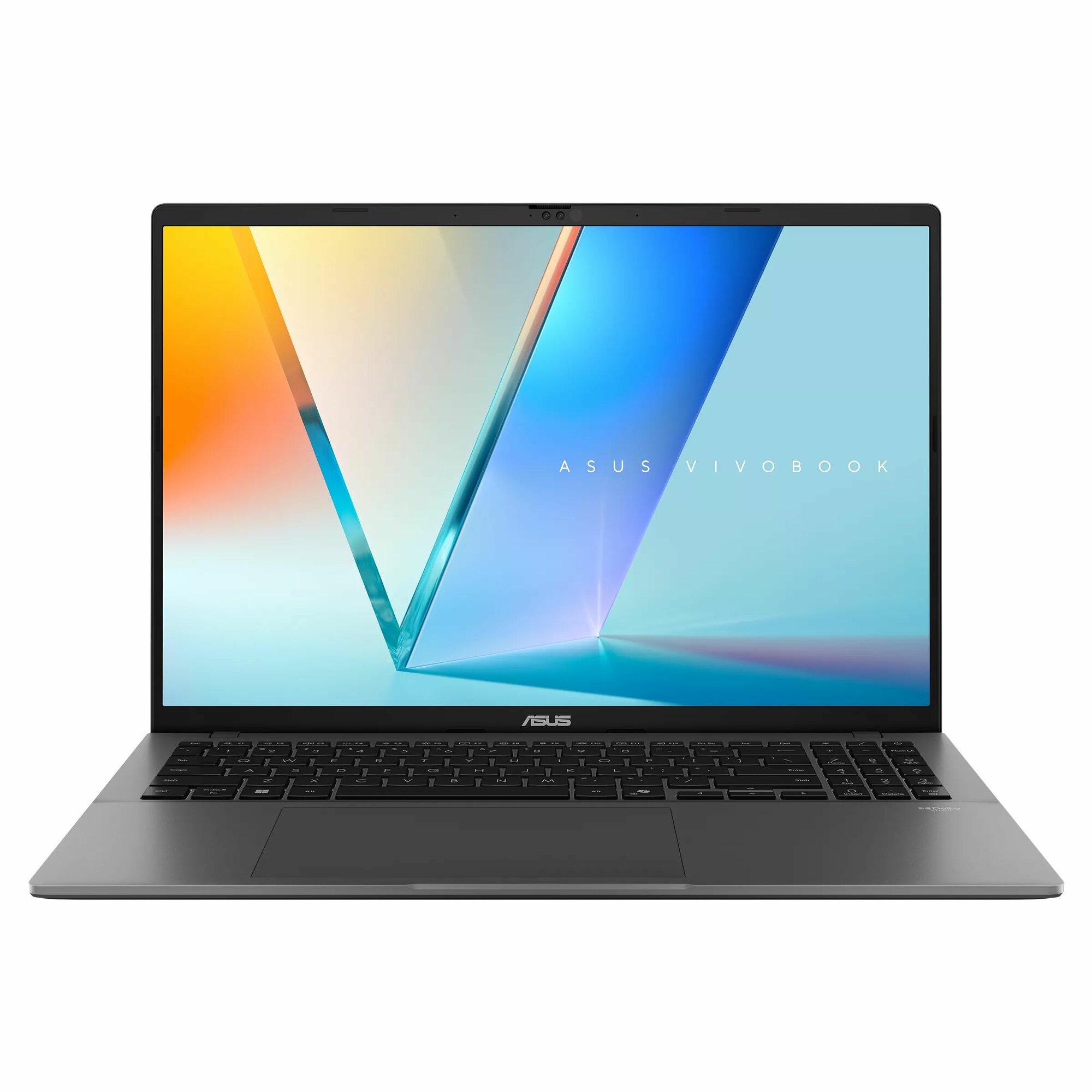 Ноутбук ASUS VivoBook S16 OLED S3607CA 16" (1920x1200) Intel Core Ultra 7 255H, 16GB DDR5, 1TB SSD, Intel Arc, Win 11 Pro, grey (90NB16I2-M00A70_Win11P)