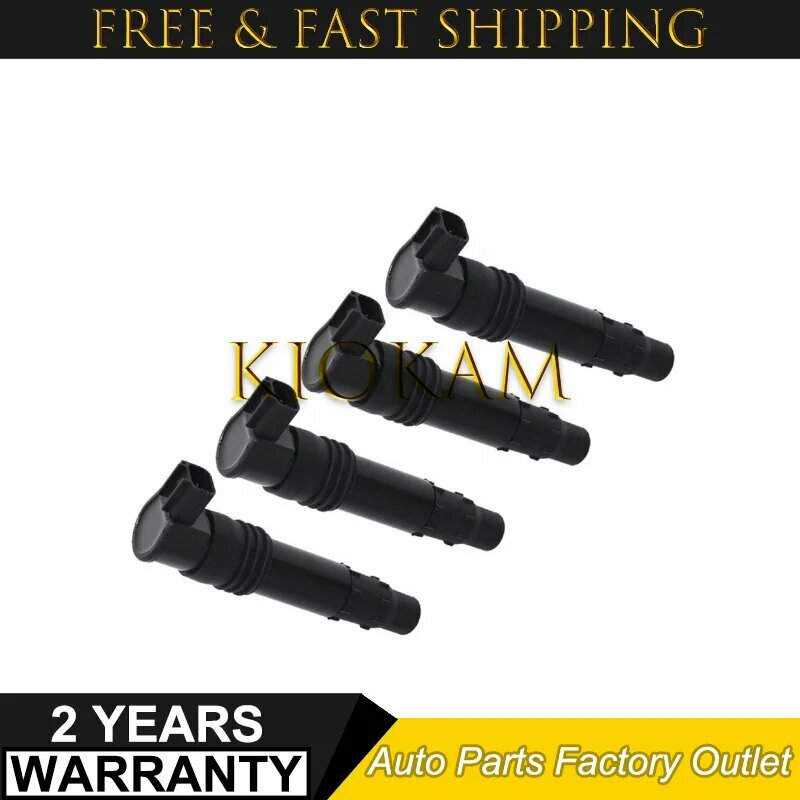 4 комплекта для SUZUKI GSXR600 750 1000 1300 GSX650F 1999-2015 катушка зажигания 129700-4400 F6T568 129700-3960 33410-34E00 33410-24F00