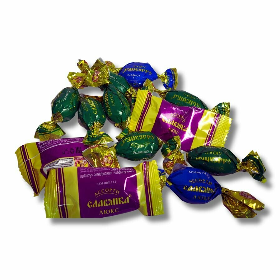 Конфеты Ассорти Славянка Люкс 1 кг