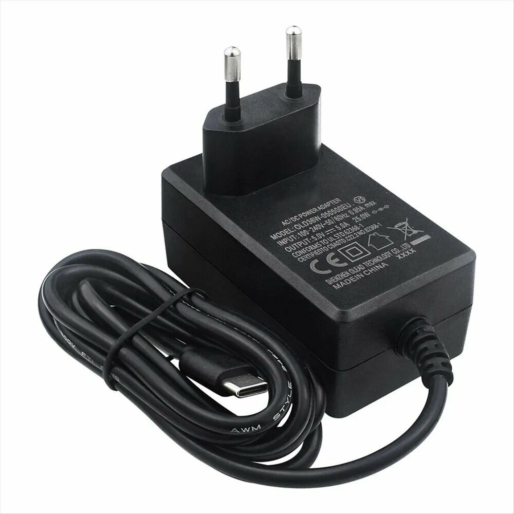 Для Power Supply 5 В А USB Type-C Адаптер Питания EU