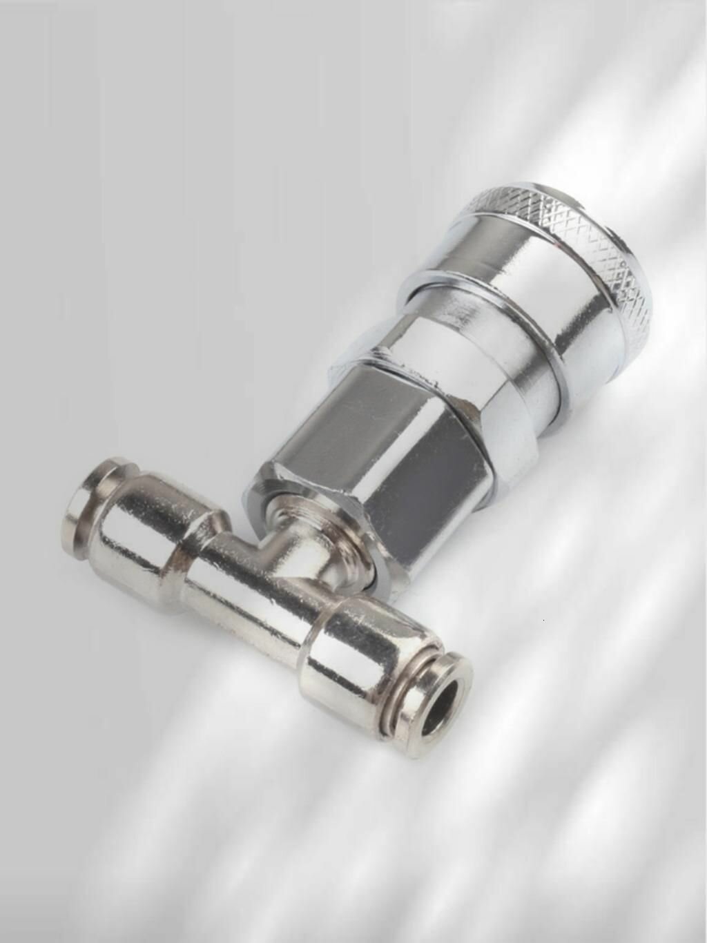 Тройник пневматический для воздушных мешков, - Металлическая вставка