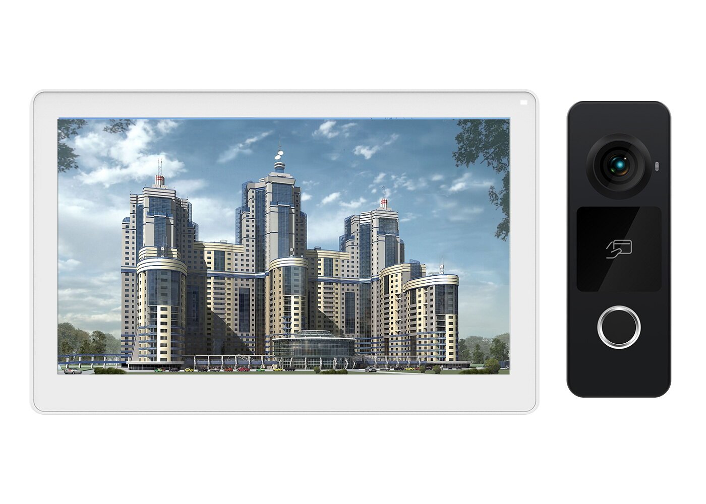 Комплект IP домофона Tantos NEO IP Kit (White)