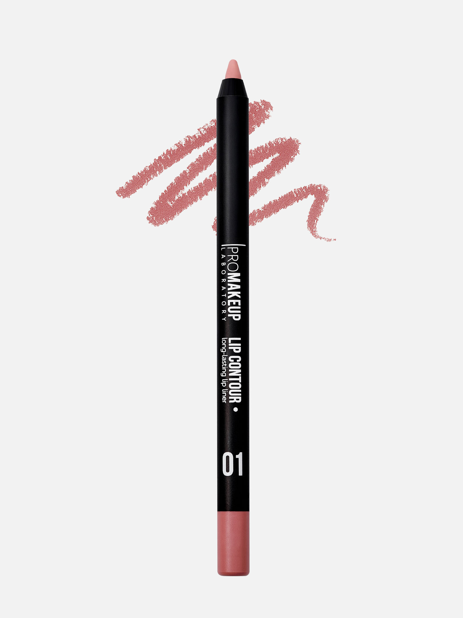 PROMAKEUP laboratory Карандаш для губ ультрастойкий "LIP CONTOUR", 1,2 г, 01 пыльно-розовый