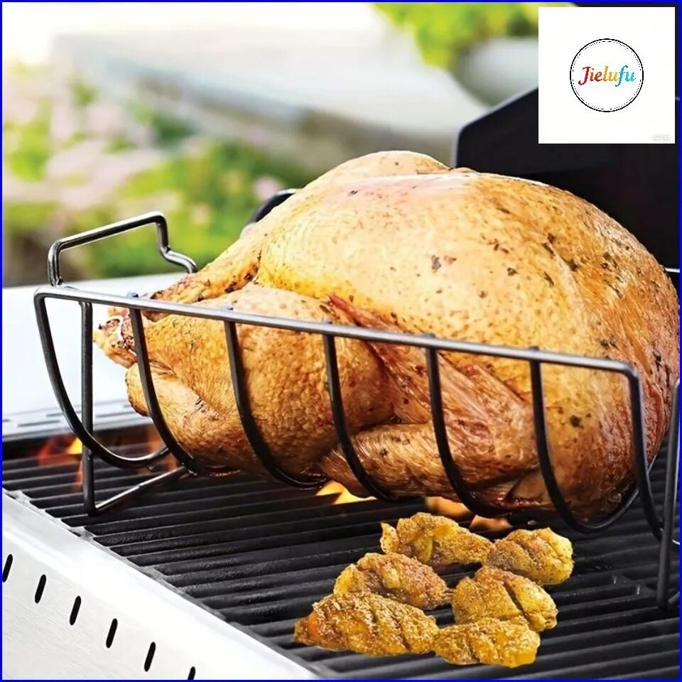 Коптильня для гриля и мангала, переносная, нержавеющая сталь, аксессуар для копчения мяса и рыбы, 1 шт