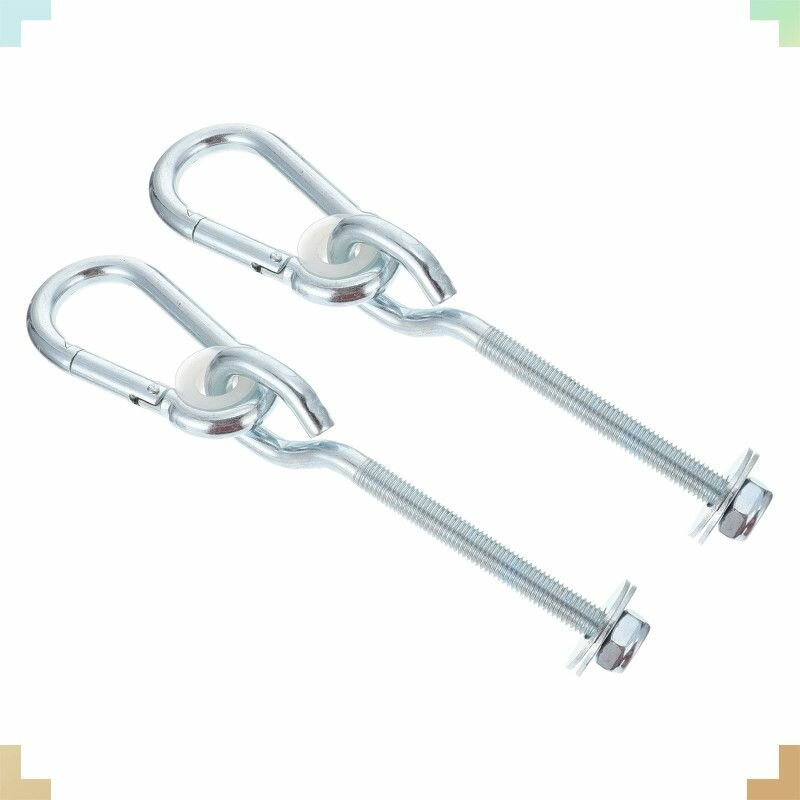 Крючок для качелей на улице, стальные вешалки, соединитель, набор для подвешивания шезлонга, для детей
