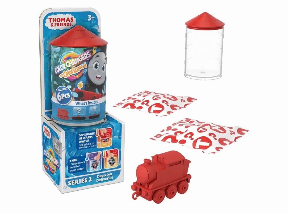 Thomas&Friends Color Changers Набор-сюрприз Томас и Друзья Паровозик Томас Меняющий цвет