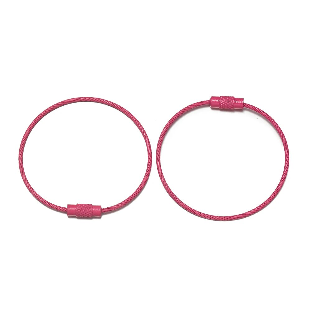 Розовые металлические застежки St.kunkka, Rose red