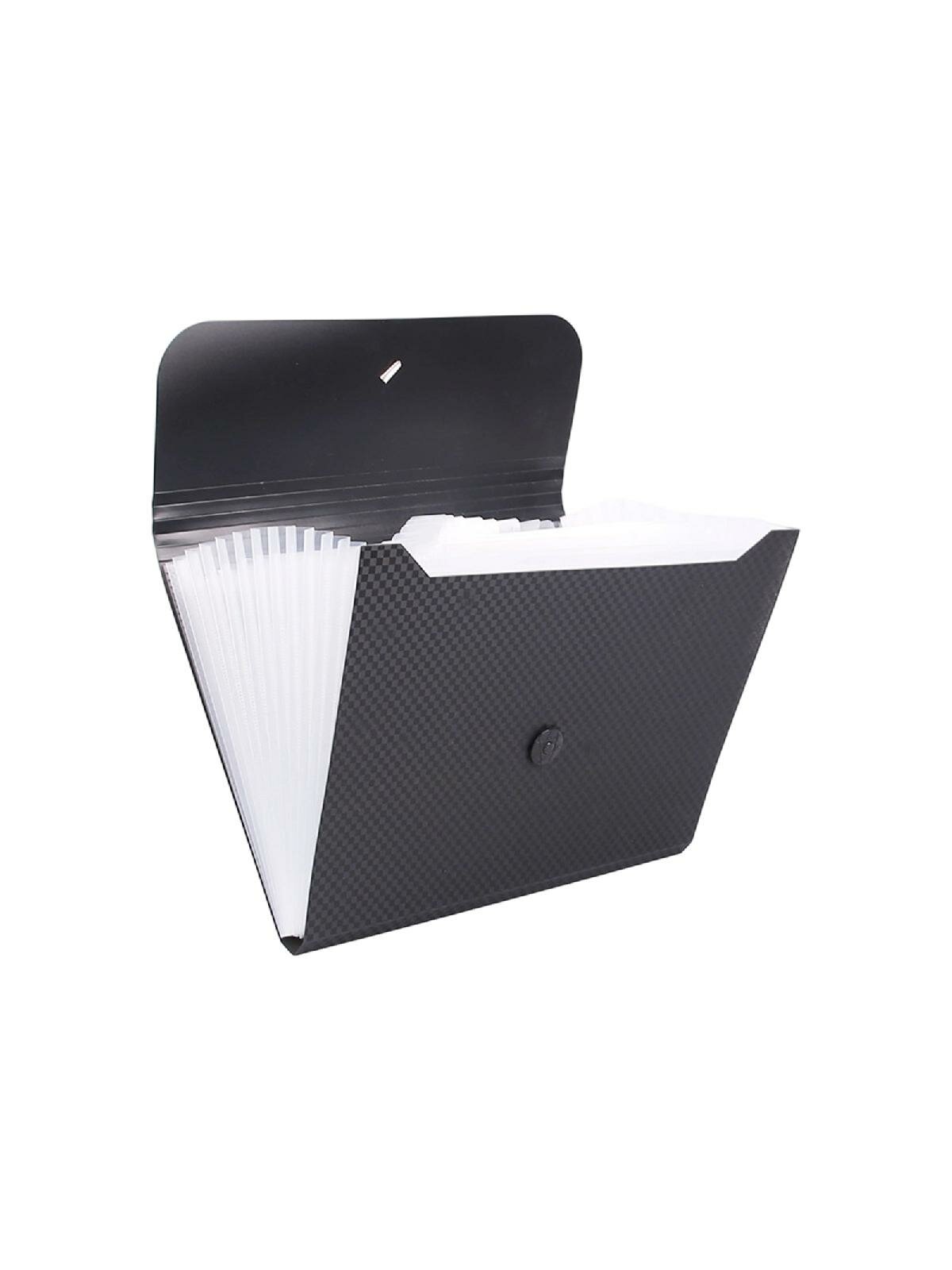 Портативный пластиковый органайзер для файлов 13 карманов Расширяемый файловый кейс для офиса