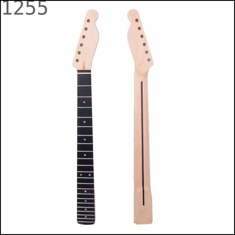 Гриф гитары из красного дерева с глянцевой инкрустацией