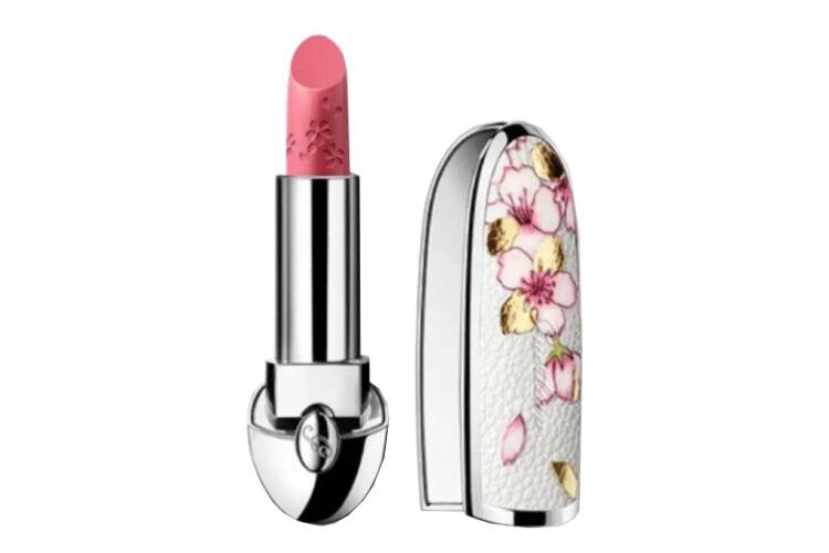 Помада женская GUERLAIN Prestige Gemstone Silky Cream Sensation Matte Cherry Blossom Limited Edition, оттенок #NO.63 ROSY BLOOM, 3.5г