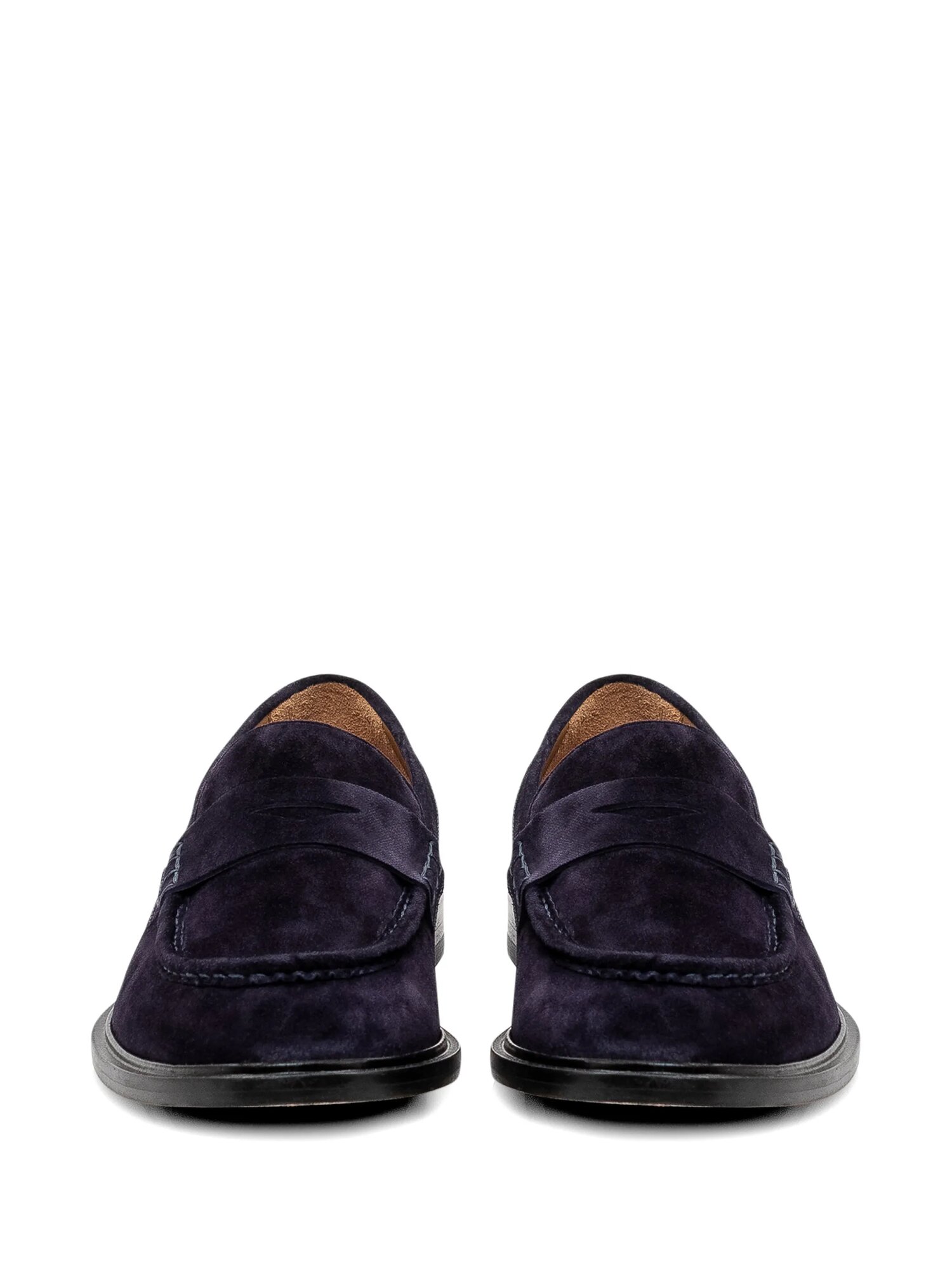 Лоферы STURLINI Round-toe penny loafers, размер 43,5, blue — фото 1