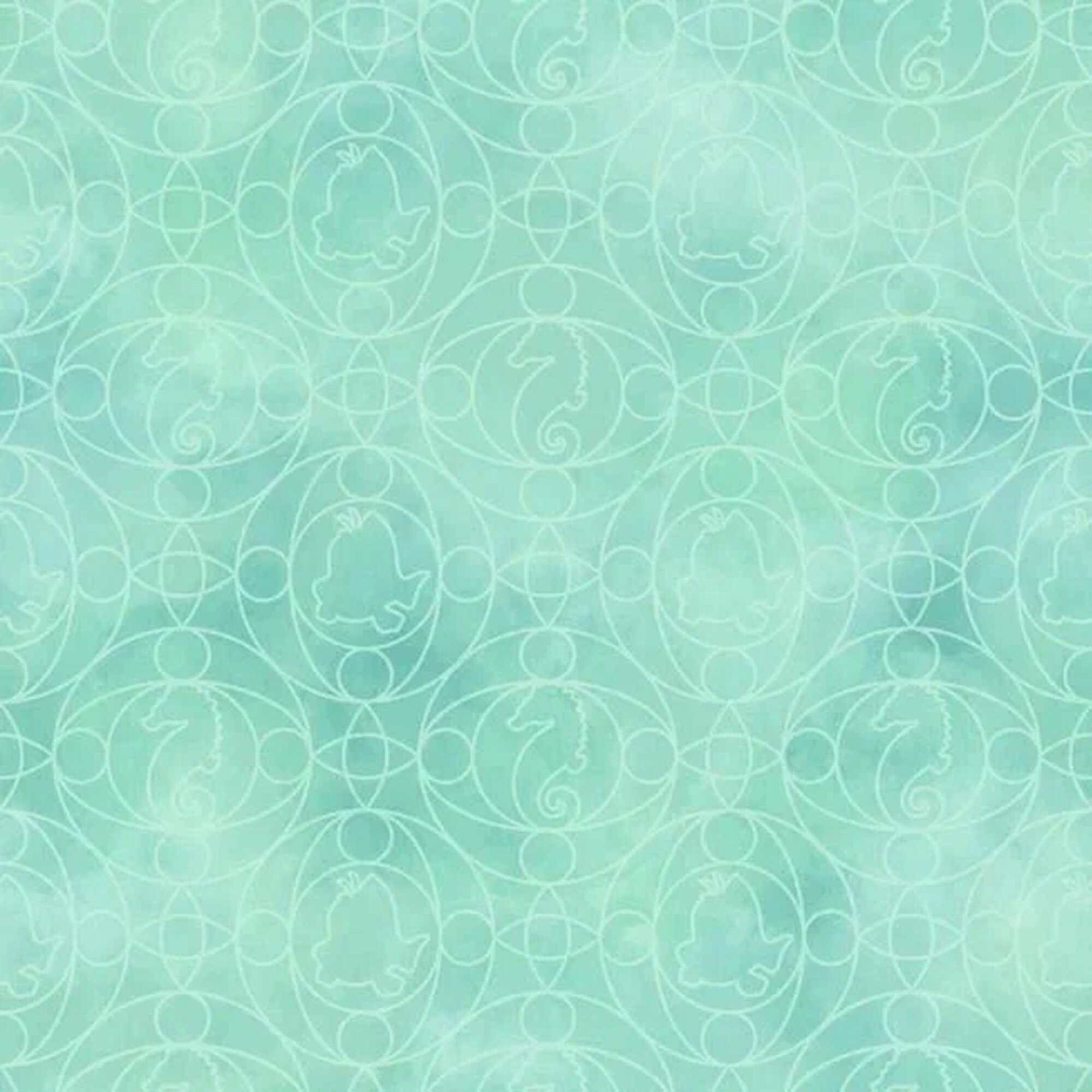 Обои York Collections Disney III DY0349 A; 0,52x10,05 м. , Бумага Sure Strip , бирюзовый